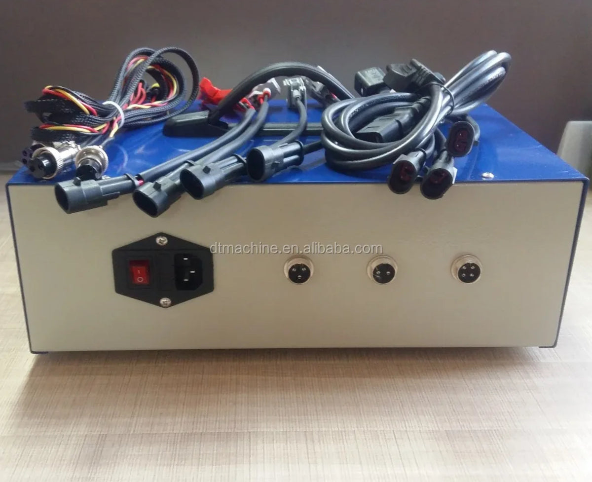 CR1800 Carril común de 1. Prueba del inyector common rail 2. Prueba de ...